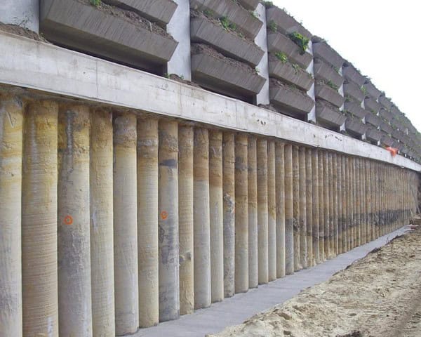 Contiguous Pile Walls » Solmer Civil